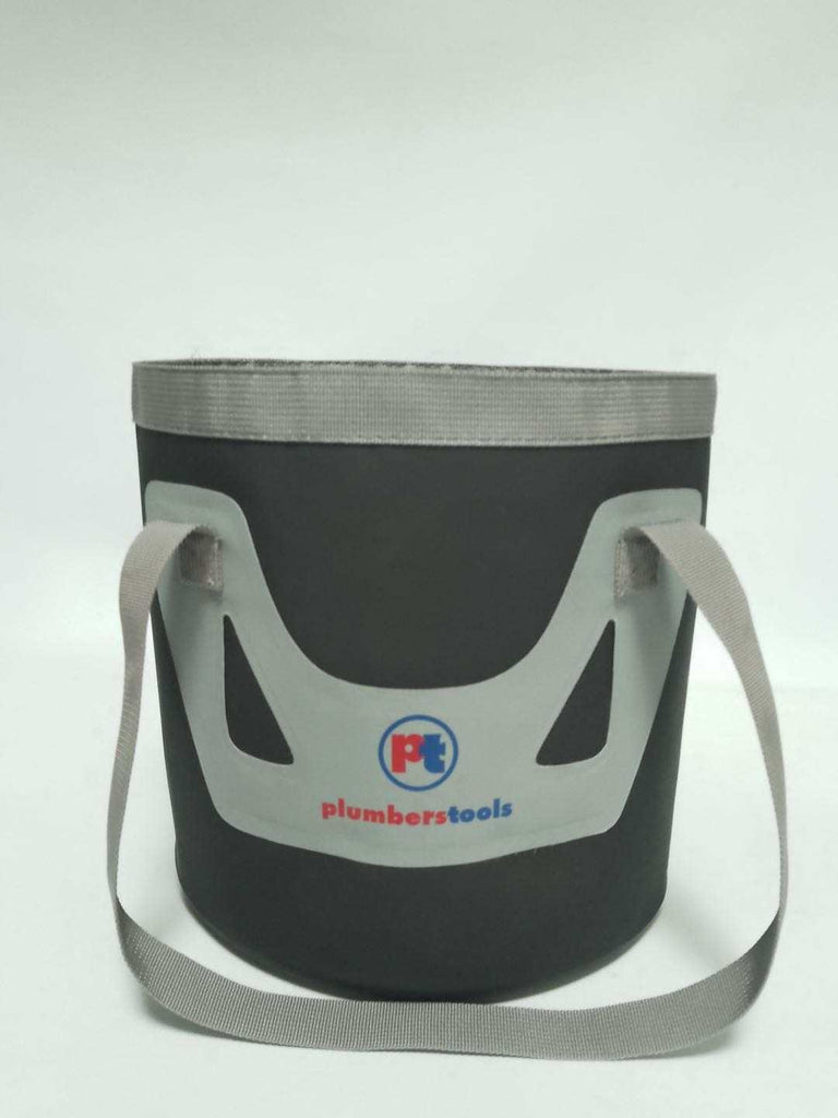 Folding Bucket 12L - Black | Plumberstools