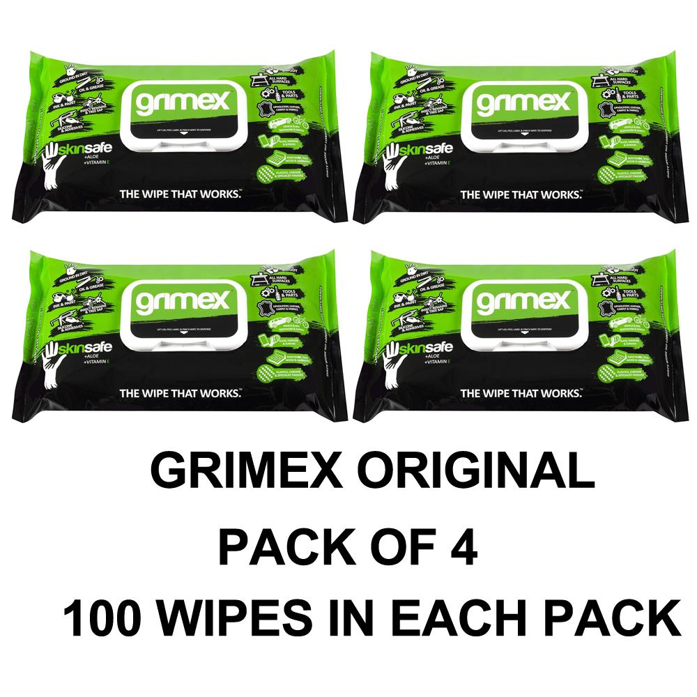 x4 - GRIMEX ORIGINAL WIPES 100 | Plumberstools