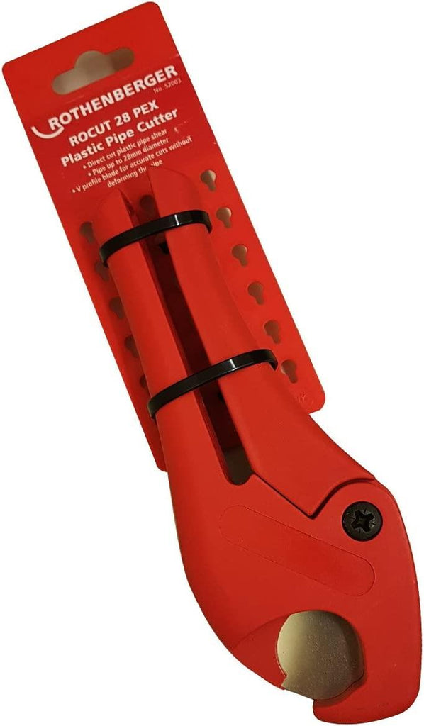 Rothenberger ROCUT 28 Plastic Pipe Cutter | Plumberstools