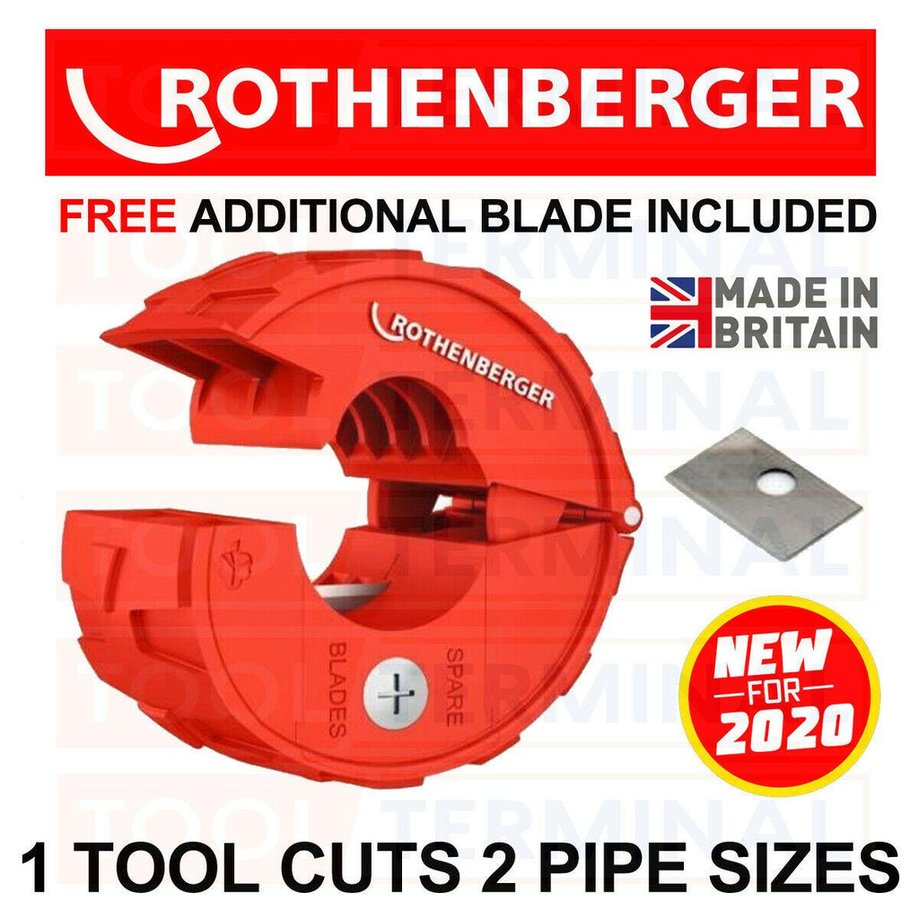 Rothenberger Plasticut Pro Plastic Pipe Cutter Slice 15/22mm ...